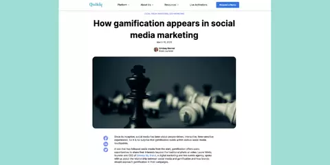 In The Press: How Gamification Appears in Social Media Marketing ...
